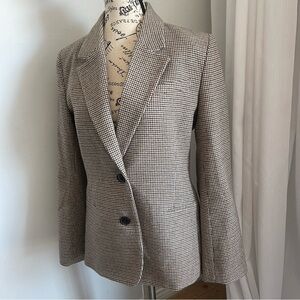 Frame Denim | Jackets & Coats | Frame Denim Brown Tailored Blazer With ...